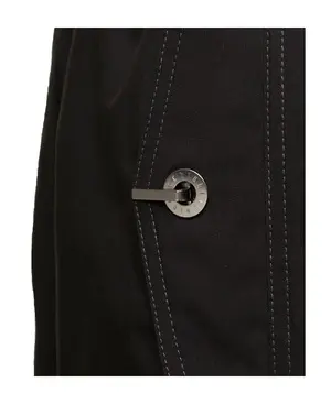 DION LEE Straight-leg Cargo Trousers With Logo Tooling