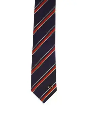 Valentino Garavani Striped Silk Neck Tie