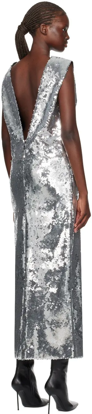 16Arlington Ares Sequined Midi Dress
