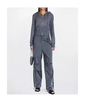 DION LEE Toggle-fastening Wide-leg Trousers