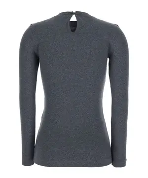 Brunello Cucinelli Embellished Knitted Jumper