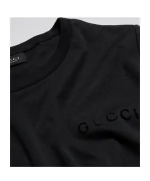 Gucci Cotton Jersey T-shirt With Embroidered Logo