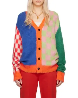 Marni Y-neck Long-sleeved Sweater