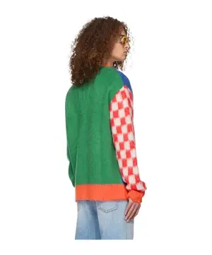 Marni Y-neck Long-sleeved Sweater