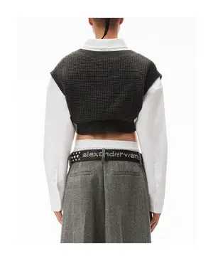 Alexander Wang Layered Knitted Vest