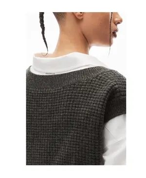 Alexander Wang Layered Knitted Vest
