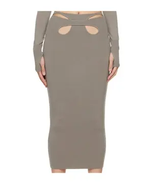 DION LEE Mobius Loop Midi Skirt