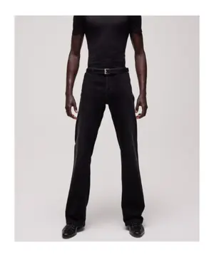 Gucci Leather Belt With Squared Buckle