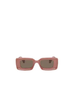 Loewe Rectangular Frame Sunglasses - Pink