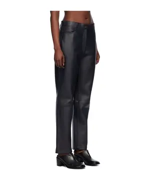Studio Nicholson Opie Leather Casual Pants