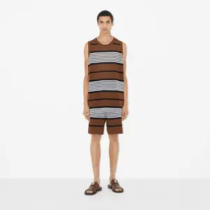 Burberry Striped Knee-length Shorts