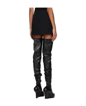 DION LEE Split-hem Mini Skirt