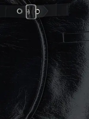 COURREGES Courrèges Ellipse Vinyl Mini Skirt