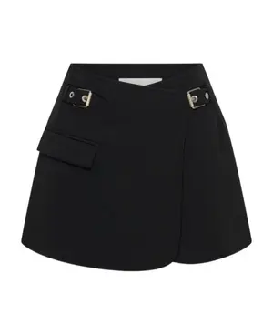 DION LEE High-waist Interlock Blazer Mini Skirt