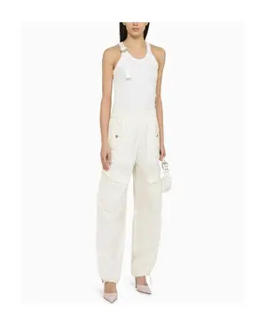 DION LEE Logo Casual Pants