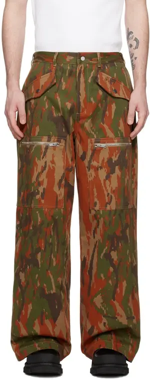 DION LEE Slouch-pocket Trousers