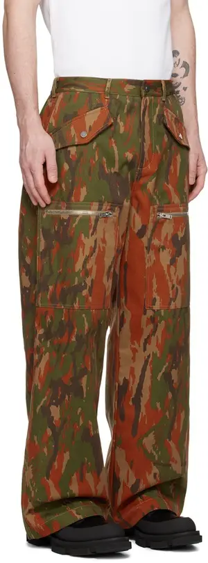 DION LEE Slouch-pocket Trousers