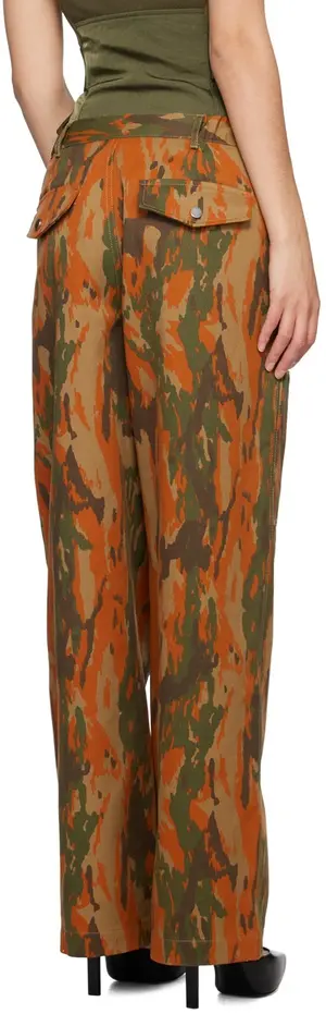 DION LEE Slouch-pocket Trousers