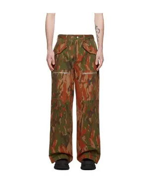 DION LEE Slouch-pocket Trousers