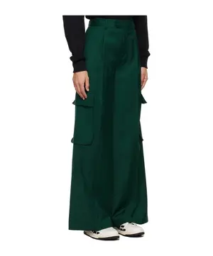 Amiri Pleated Wide-leg Cargo Pants