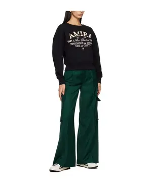 Amiri Pleated Wide-leg Cargo Pants