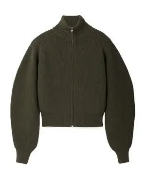 Jacquemus Zip-up Knitted Cardigan