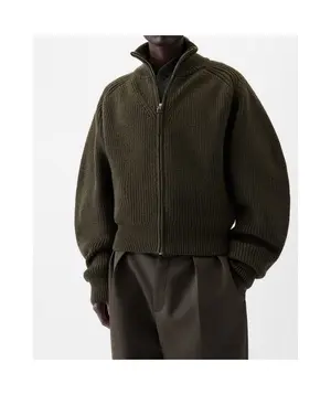 Jacquemus Zip-up Knitted Cardigan