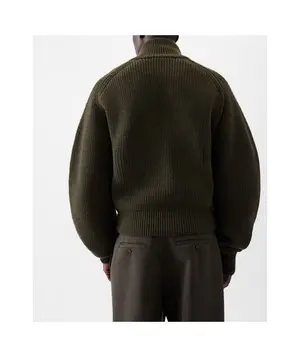 Jacquemus Zip-up Knitted Cardigan