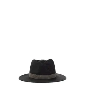 RAG  BONE Rag & Bone Fedora Hat - Black