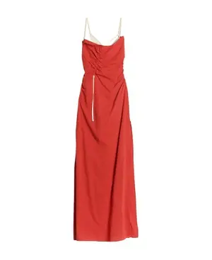 Jacquemus La Robe Gaua Long Dress - Red
