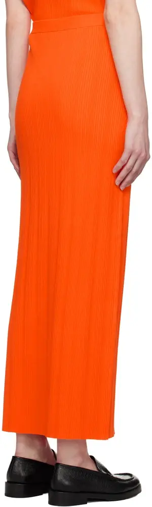 FRAME Elastic Waist Skirt - Red