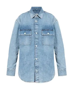 Bottega Veneta Medium Indigo Denim Shirt