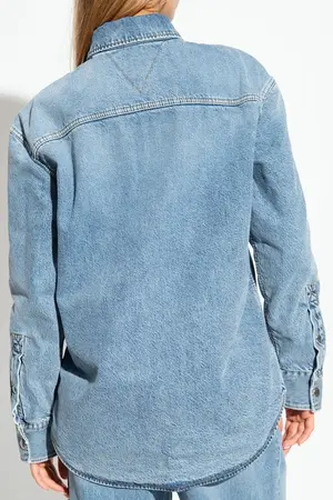 Bottega Veneta Medium Indigo Denim Shirt