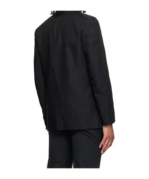 Comme Des Garçons Dobby Stripe Blazer