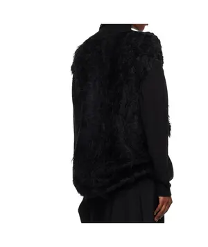 Junya Watanabe Patchwork V-neck Sweater Vest