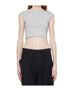 Alexander Wang Sleeveless Crop Top