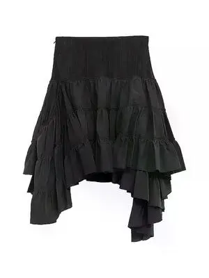 JW Anderson Min Ruffled Skirt - Black