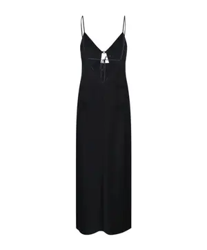 Filippa K Slip Maxi Dress With Cut-out Detail