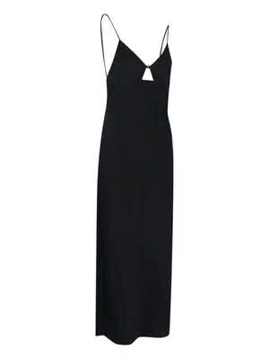 Filippa K Slip Maxi Dress With Cut-out Detail