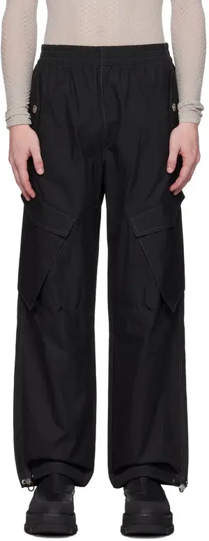 DION LEE Twill Cargo Trousers