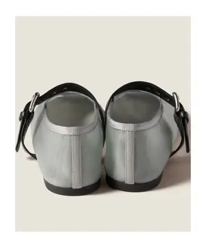 Miu Miu Mesh Fabric Ballerinas