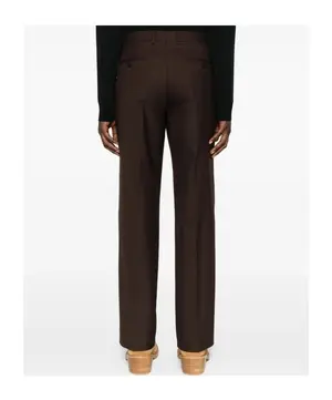SUNFLOWER Flat-front Tailored Trousers