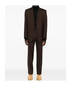 SUNFLOWER Flat-front Tailored Trousers