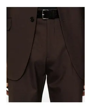 SUNFLOWER Flat-front Tailored Trousers