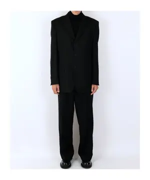 SUNFLOWER Single-breasted Wool Suit Jacket