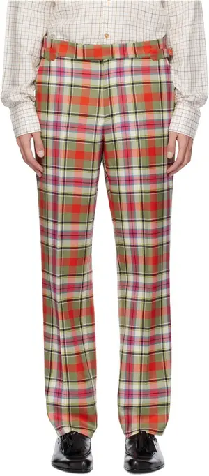 VIVIENNE WESTWOOD Plaid Trousers