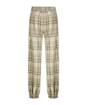 Attico Checkered Trousers