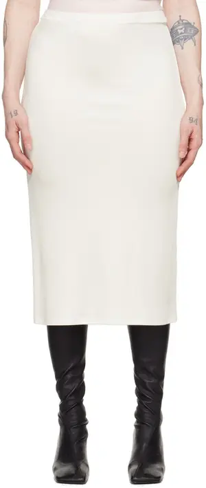 Tove Stretch Jersey Elastic Waist Skirt