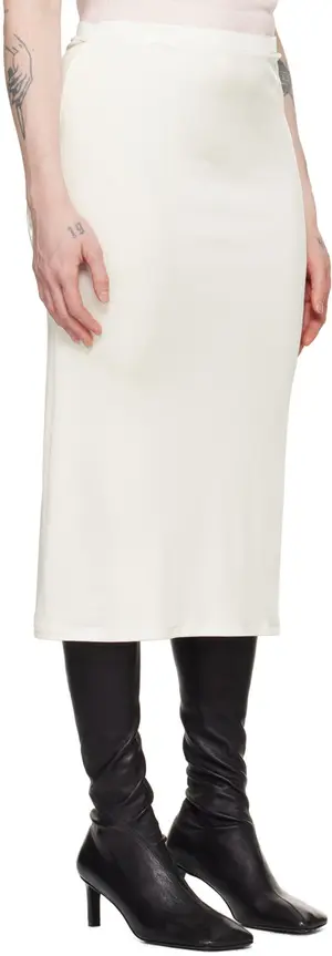 Tove Stretch Jersey Elastic Waist Skirt