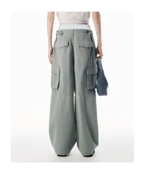 Alexander Wang Layered Waistband Cargo Pants - No